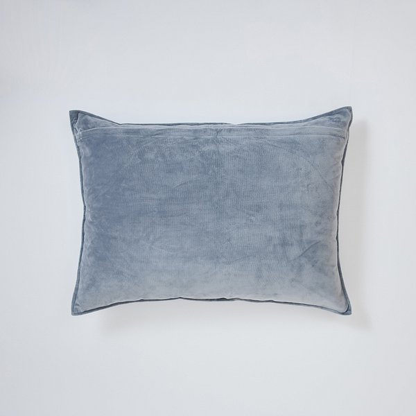 Jaju자주 도트 고밀도 피치스킨 극세사 베개커버50cmⅩ70cm2p 블루 Sivillage 에스아이빌리지