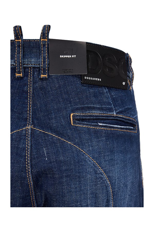 Dsquared2디스퀘어드2 남성 워시드 포켓 스키퍼 진 Skipper Sivillage 에스아이빌리지