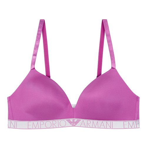 Emporio Armani Underwear엠포리오 아르마니 언더웨어 여성 프리미엄 마이크로 씬 로고 밴딩 트라이앵글 브라