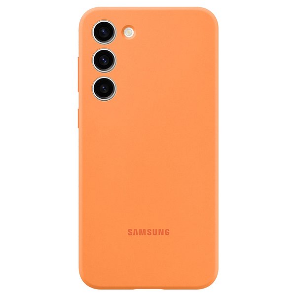 Samsung삼성전자 삼성 정품 갤럭시 S23 플러스 실리콘 케이스 오렌지 Sivillage 에스아이빌리지