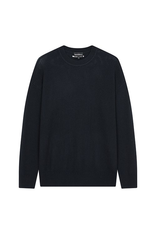 Emporio Armani엠포리오 아르마니 남성 사이드 슬릿 컬러 블록 니트 Sivillage 에스아이빌리지