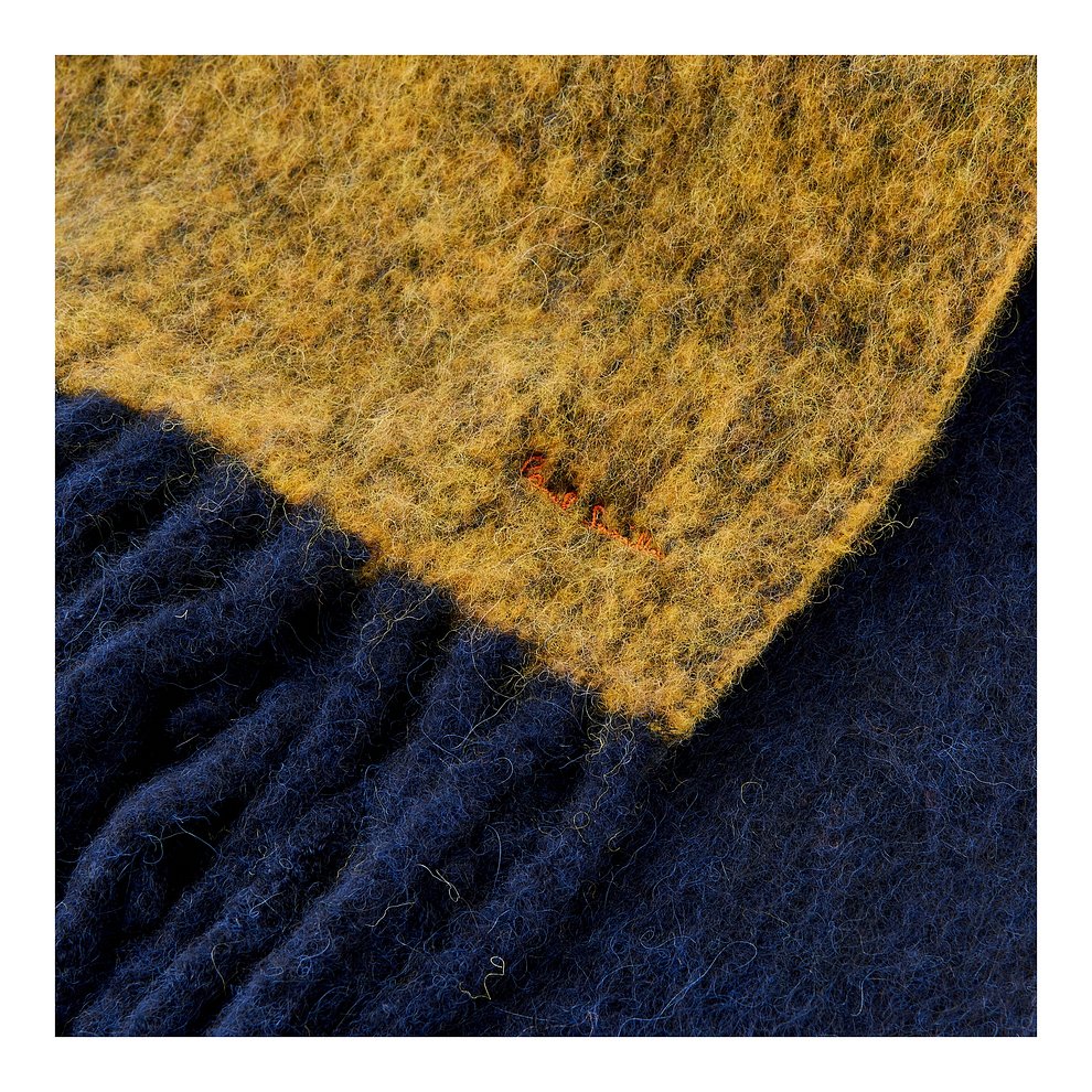 Paul Smith폴스미스 여성 콘트라스트 배색 알파카 스카프 Sivillage 에스아이빌리지
