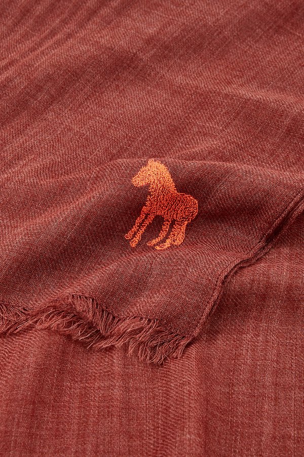 Paul Smith폴스미스 Ps Paul Smith 네온 지브라 자수 스카프 Sivillage 에스아이빌리지