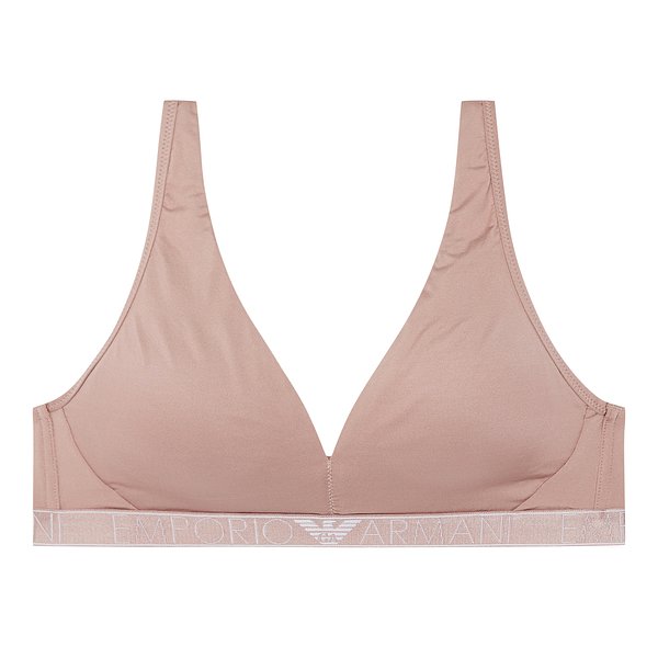 Emporio Armani Underwear엠포리오 아르마니 언더웨어 여성 프리미엄 마이크로 씬 로고 밴딩 브라렛 브라