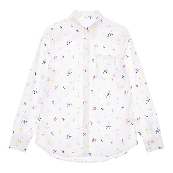 Gap Adults갭 ★갭 여성 20년 Spring★ 원 포켓 플라워 패턴 셔츠 Sivillage 에스아이빌리지