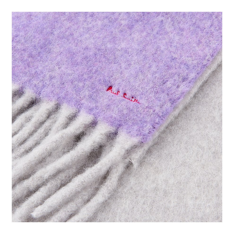 Paul Smith폴스미스 여성 콘트라스트 배색 알파카 스카프 Sivillage 에스아이빌리지