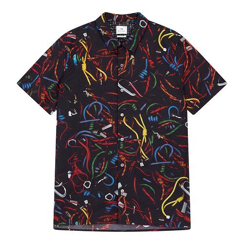 Paul Smith폴스미스 Ps Paul Smith 멀티 컬러 로프 그래픽 셔츠 Sivillage 에스아이빌리지