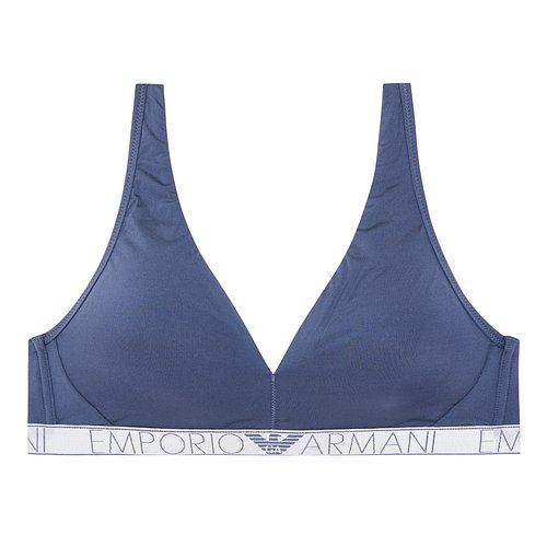 Emporio Armani Underwear엠포리오 아르마니 언더웨어 여성 프리미엄 마이크로 씬 로고 밴딩 브라렛 브라