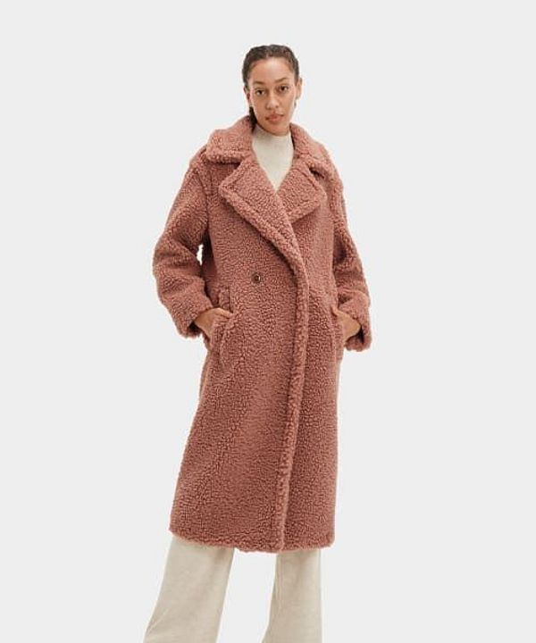 Ugg어그 For Women Ugg 테디베어 롱코트 거트루드 롱 테디 코트 Sivillage 에스아이빌리지