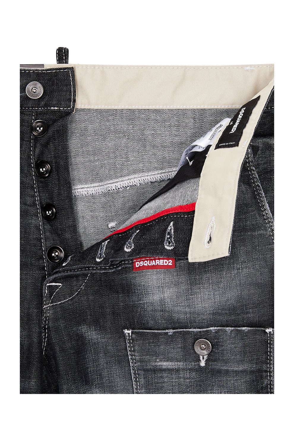 Dsquared2디스퀘어드2 롤업 테일러드 컴뱃 진 Tailored Combat Sivillage 에스아이빌리지