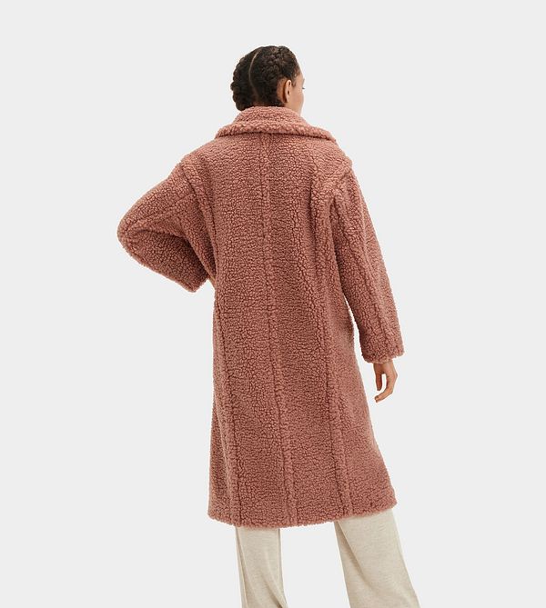 Ugg어그 For Women Ugg 테디베어 롱코트 거트루드 롱 테디 코트 Sivillage 에스아이빌리지