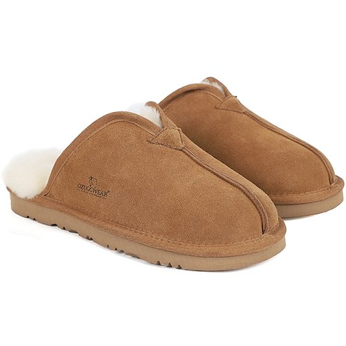 Ozwear오즈웨어 오즈어그웨어 남성 양털 슬리퍼 Ugg 메이슨 Ouw128 Chestnut Sivillage