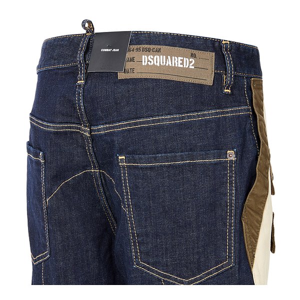 Dsquared2디스퀘어드2 패치 포켓 롤업 컴뱃 진 Combat Sivillage 에스아이빌리지