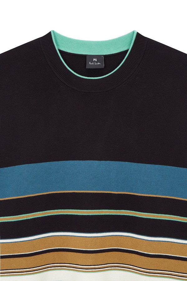 Paul Smith폴스미스 Ps Paul Smith 멀티 스트라이프 코튼 니트 Sivillage 에스아이빌리지