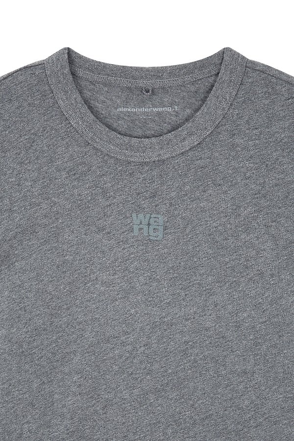 Alexanderwang알렉산더왕 퍼프 로고 글리터 티셔츠 Sivillage 에스아이빌리지