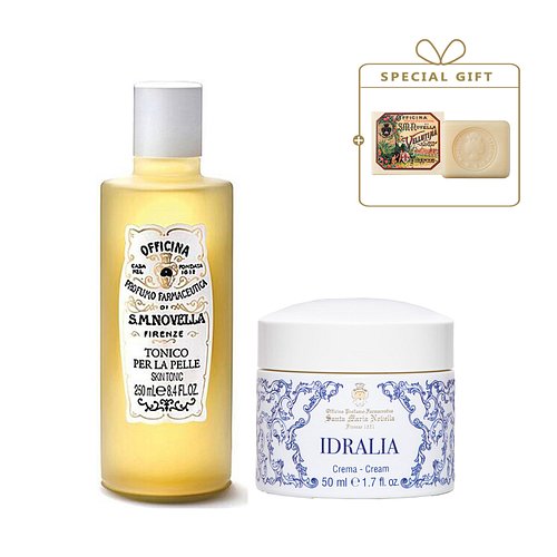 Santa Maria Novella 산타마리아노벨라 [미니비누 증정] 이드랄리아 크림 50ml 토니코 페르 라 펠레 영양