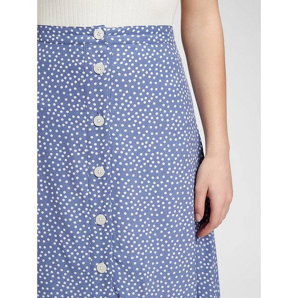 Gap Adults갭 ★갭 여성 21년 Spring★ 패턴드 버튼업 플레어 스커트 Sivillage 에스아이빌리지