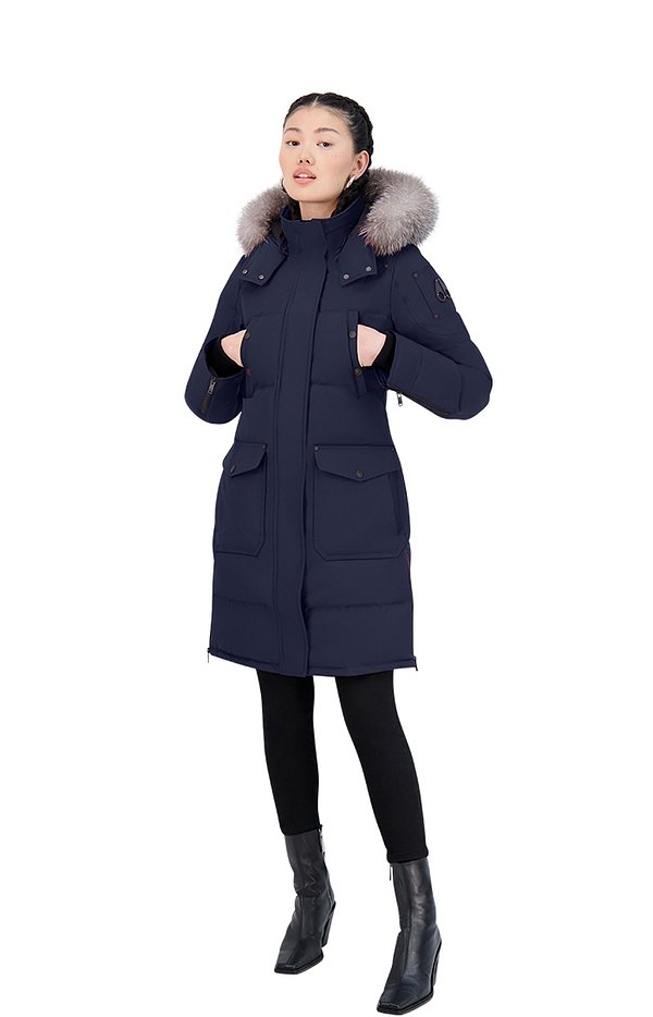 Moose Knuckles무스너클종료 무스너클 여성 패딩 코자스컬 다운 파카 Ladies Causapcal Parka