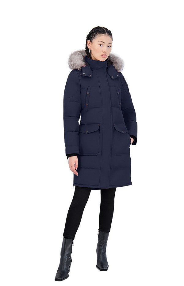 Moose Knuckles무스너클종료 무스너클 여성 패딩 코자스컬 다운 파카 Ladies Causapcal Parka