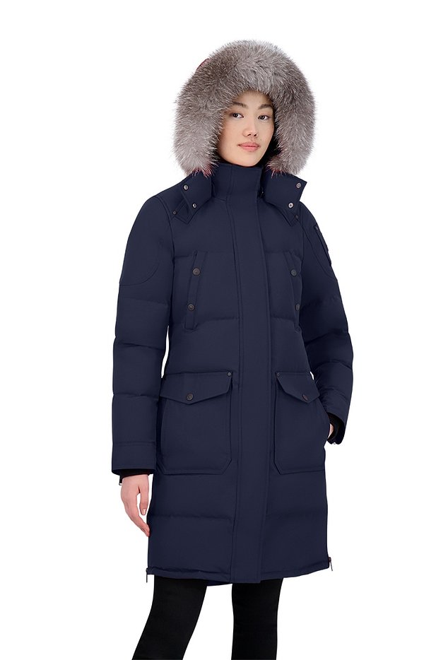 Moose Knuckles무스너클종료 무스너클 여성 패딩 코자스컬 다운 파카 Ladies Causapcal Parka