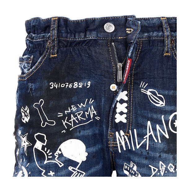 Dsquared2디스퀘어드2 그래피티 빅 브라더 진 Big Brother Sivillage 에스아이빌리지