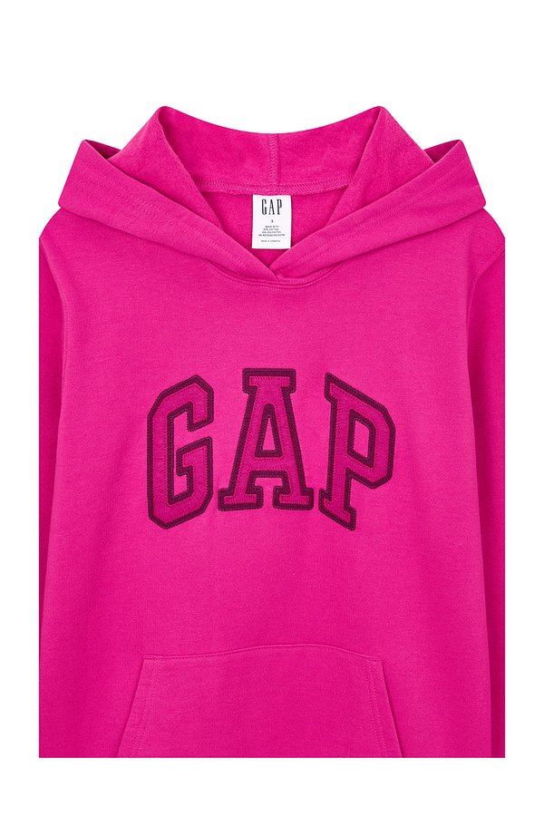 Gap Adults갭 여성 로고 패치 이지 후드 티셔츠 Sivillage 에스아이빌리지