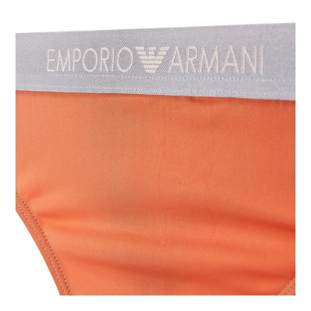 Emporio Armani Underwear엠포리오 아르마니 언더웨어 글로시 밴딩 패디드 트라이앵글 브라 And 티팬티 세트