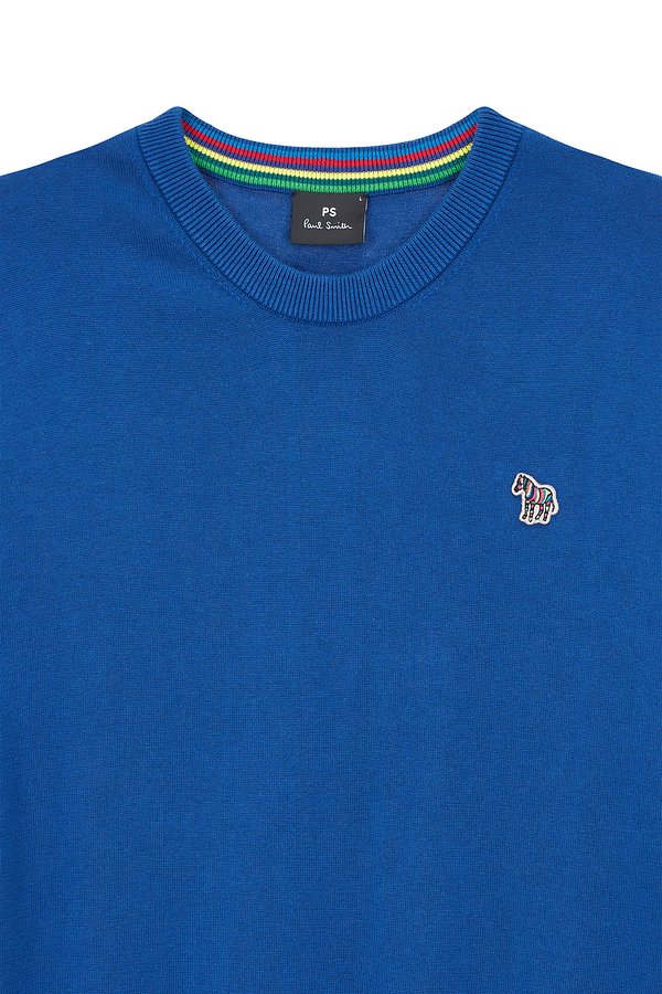 Paul Smith폴스미스 Ps Paul Smith 지브라 패치 숏 슬리브 니트 Sivillage 에스아이빌리지