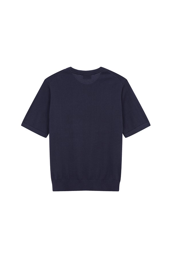 Paul Smith폴스미스 Ps Paul Smith 지브라 패치 숏 슬리브 니트 Sivillage 에스아이빌리지