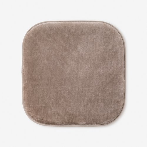 Jaju자주 밍크 터치 극세사 메모리폼 방석 2p40x40cm베이지 Sivillage 에스아이빌리지