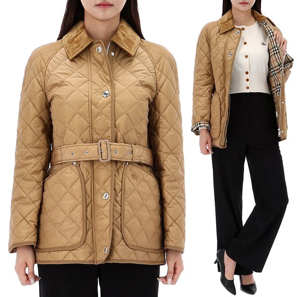 Burberry버버리 버버리 다이아몬드 퀼팅 자켓 8071842 A7026 Sivillage 에스아이빌리지