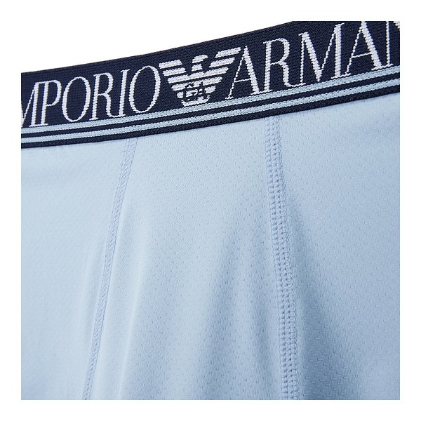Emporio Armani Underwear엠포리오 아르마니 언더웨어 남성 더블 라인 밴딩 메쉬 드로즈 Si