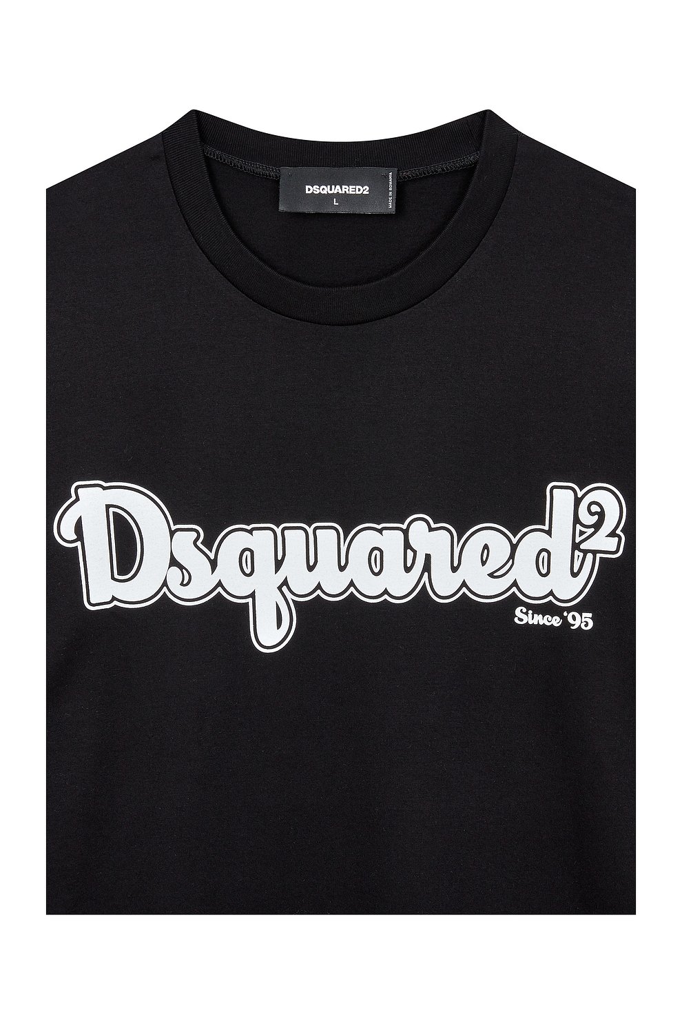 Dsquared2디스퀘어드2 로고 그래픽 코튼 티셔츠 Sivillage 에스아이빌리지