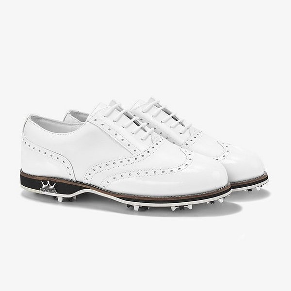 Golfshop골프샵 람다 여성골프화 데이지 화이트 페이턴트 올 화이트 Sivillage 에스아이빌리지