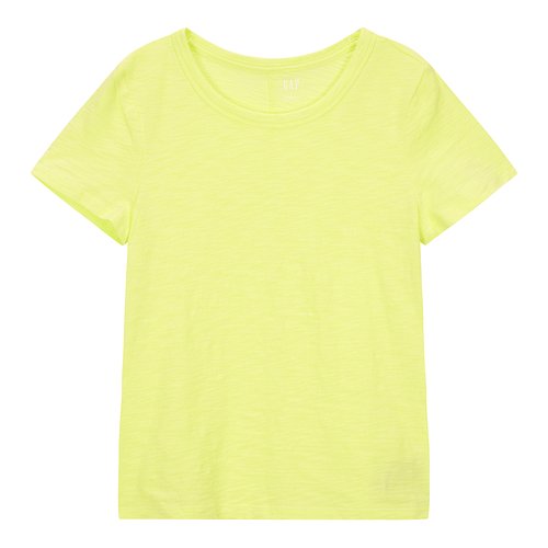 Gap Adults갭 ★갭 여성 21년 Spring★ 숏 슬리브 크루넥 슬럽 티셔츠 Sivillage 에스아이빌리지