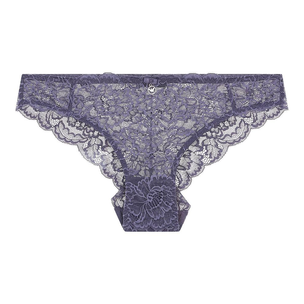 Emporio Armani Underwear엠포리오 아르마니 언더웨어 플라워 레이스 로고 메달 패디드 브라 And 브리프 세트