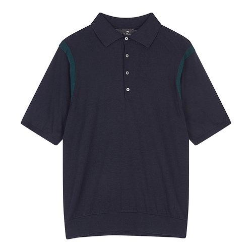 Paul Smith폴스미스 Ps Paul Smith 암홀라인 배색 하프 피케 니트 Sivillage 에스아이빌리지