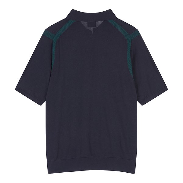 Paul Smith폴스미스 Ps Paul Smith 암홀라인 배색 하프 피케 니트 Sivillage 에스아이빌리지