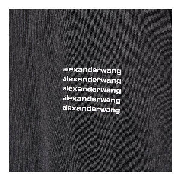 Alexander Wang알렉산더왕 리피트 로고 슈렁큰 티셔츠 Sivillage 에스아이빌리지