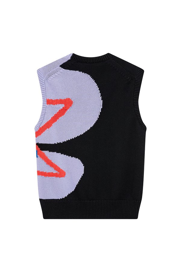 Paul Smith폴스미스 Ps Paul Smith 여성 프린티드 니트 베스트 Sivillage 에스아이빌리지