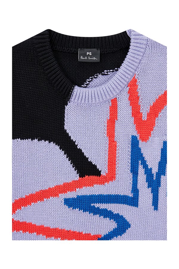 Paul Smith폴스미스 Ps Paul Smith 여성 프린티드 니트 베스트 Sivillage 에스아이빌리지
