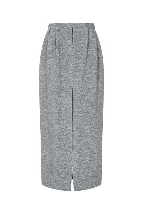 Emporio Armani엠포리오 아르마니 여성 플리티드 슬릿 스커트 Sivillage 에스아이빌리지