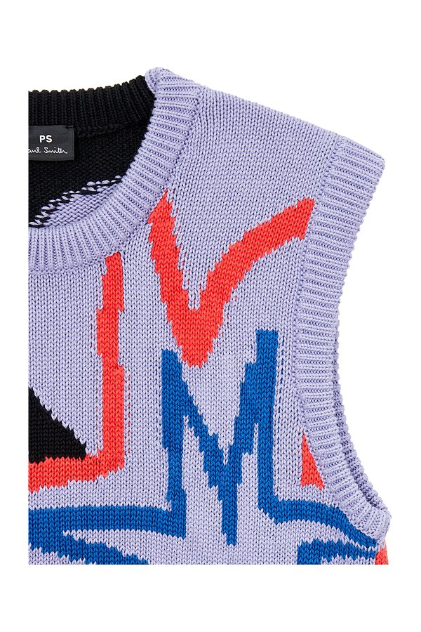 Paul Smith폴스미스 Ps Paul Smith 여성 프린티드 니트 베스트 Sivillage 에스아이빌리지