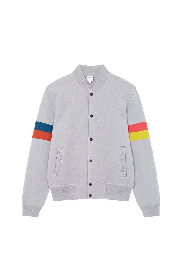 Paul Smith폴스미스 울 니티드 봄버 자켓 Sivillage 에스아이빌리지