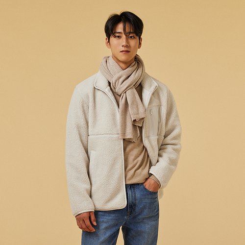 Jaju자주 남 덤블보아 집업 점퍼 Sivillage 에스아이빌리지