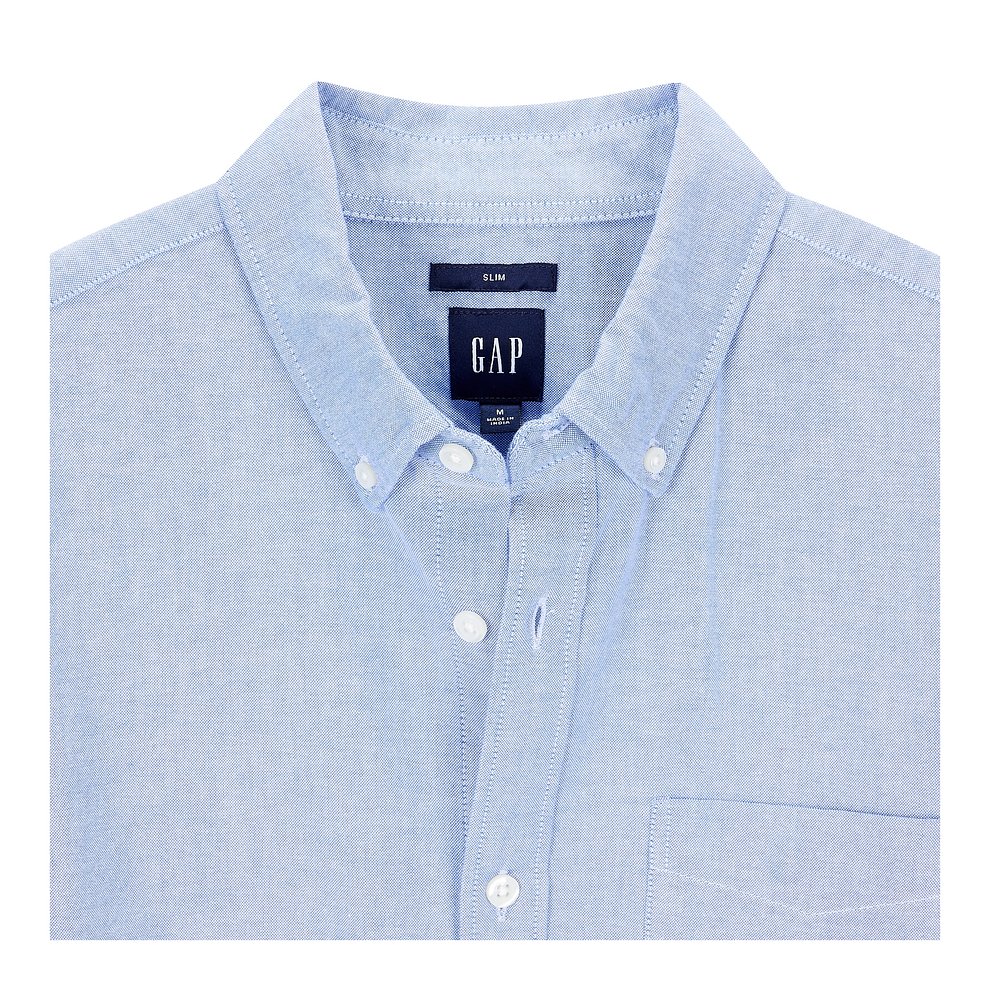 Gap Adults갭 ★갭 남성 21년 Spring★ 옥스포드 버튼다운 슬림 셔츠 Sivillage 에스아이빌리지