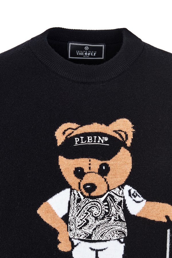 Philipp Plein Golf필립플레인 골프 Men 테디 윈드프루프 스웨터 크루넥 풀오버 Sivillage