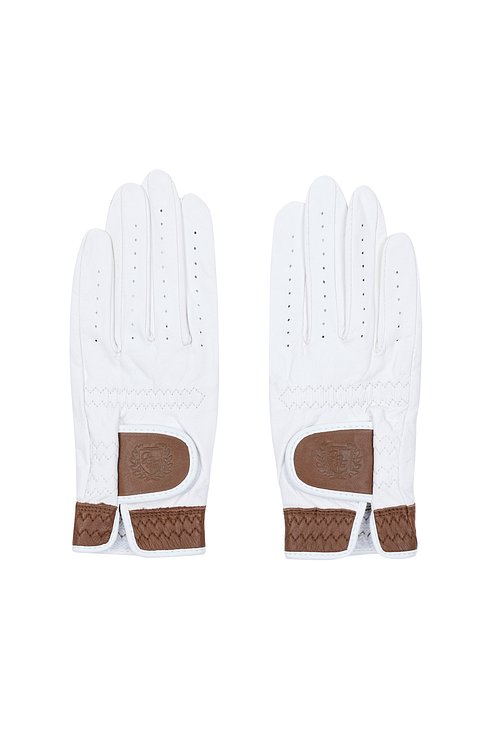 Garment Golf가먼트골프 브리티쉬 앰보 레더 글러브off White Sivillage 에스아이빌리지