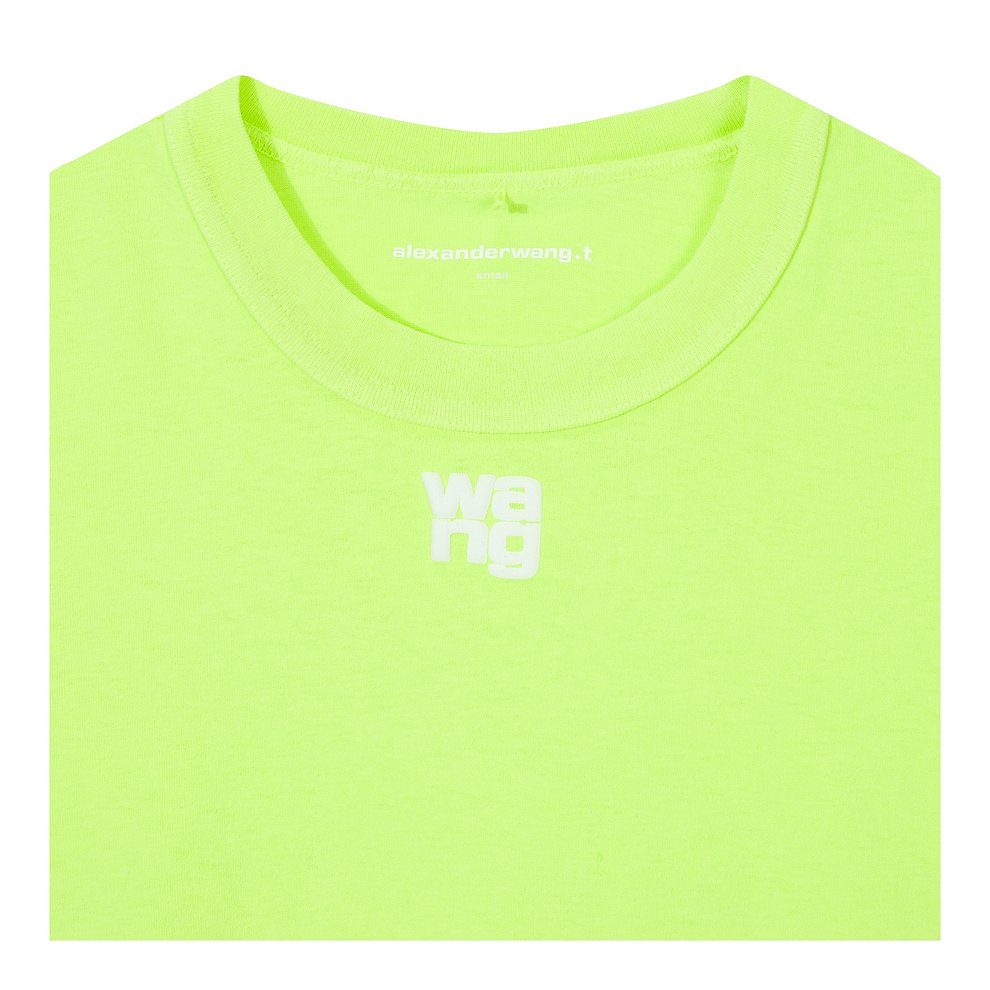 Alexander Wang알렉산더왕 Alexanderwangt 퍼프 로고 슈렁큰 티셔츠 Sivillage 에스