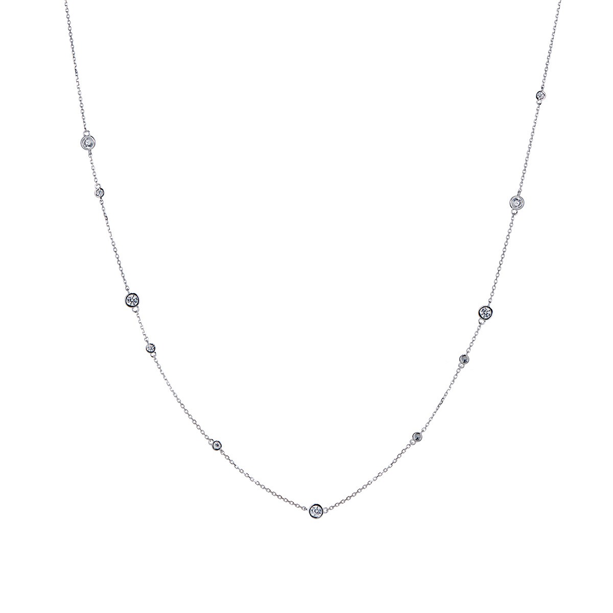 TANI by MINETANI(타니바이미네타니) Emma Crystal Necklace | S.I.VILLAGE (에스아이빌리지)
